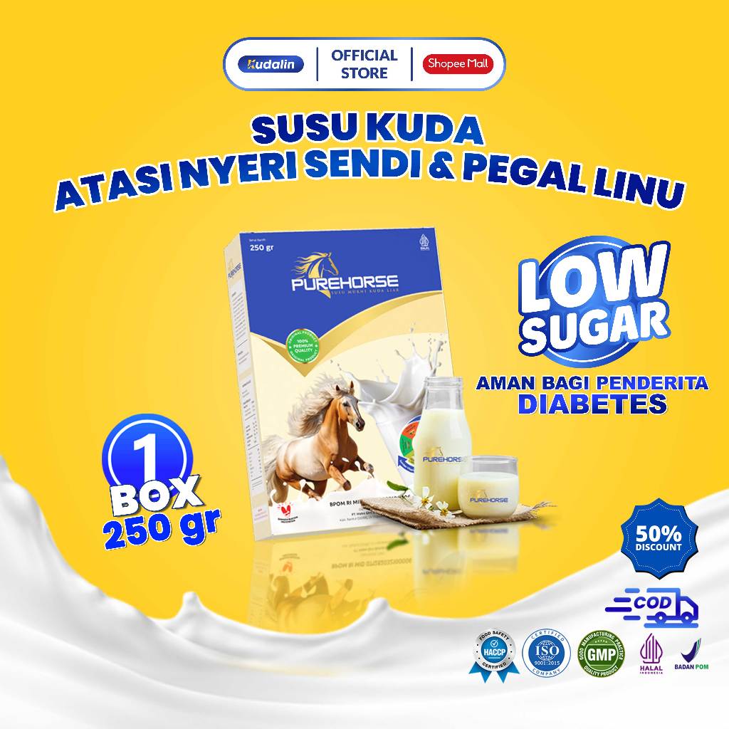 Jual Pure Horse Susu Kuda Liar Sumbawa Asli 100% Kesehatan Tulang ...