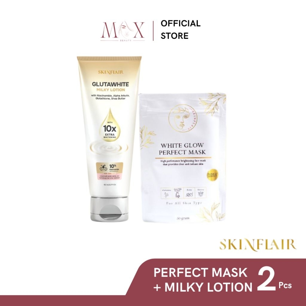 Jual SKINFLAIR - Bundling HB Hand Body Lotion & Masker | Shopee Indonesia