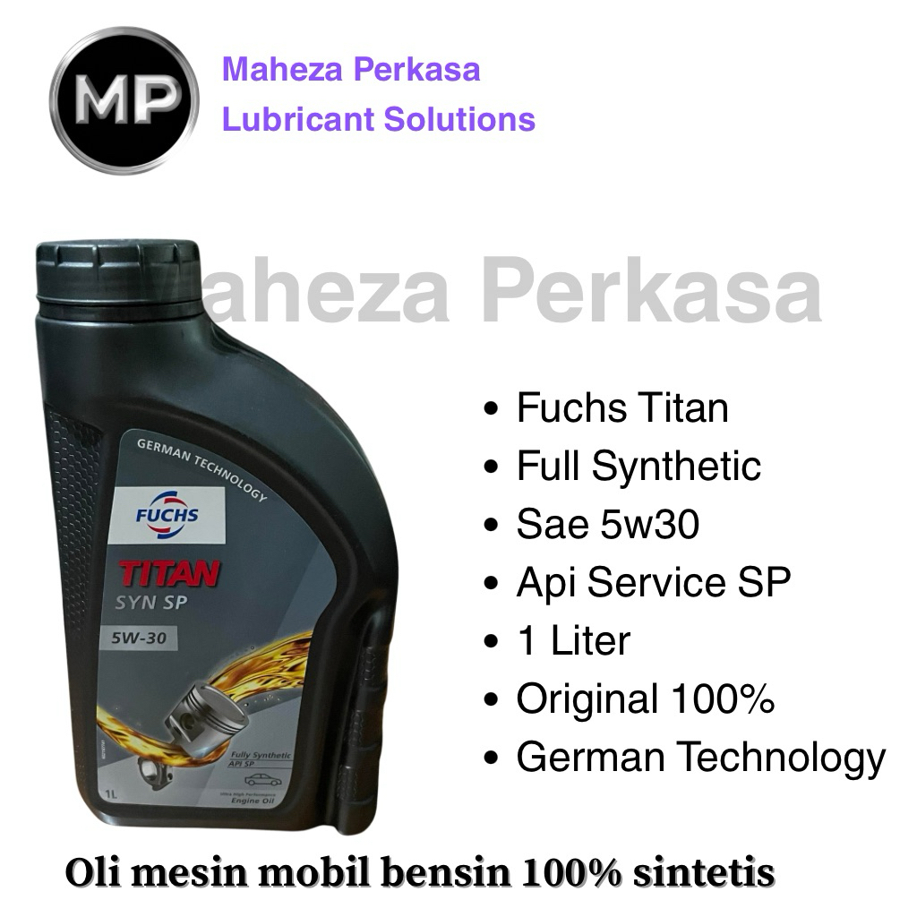 Jual FUCHS TITAN SYN SP SAE 5W-30 API SP ILSAC GF-6A - Oli Mesin Mobil ...