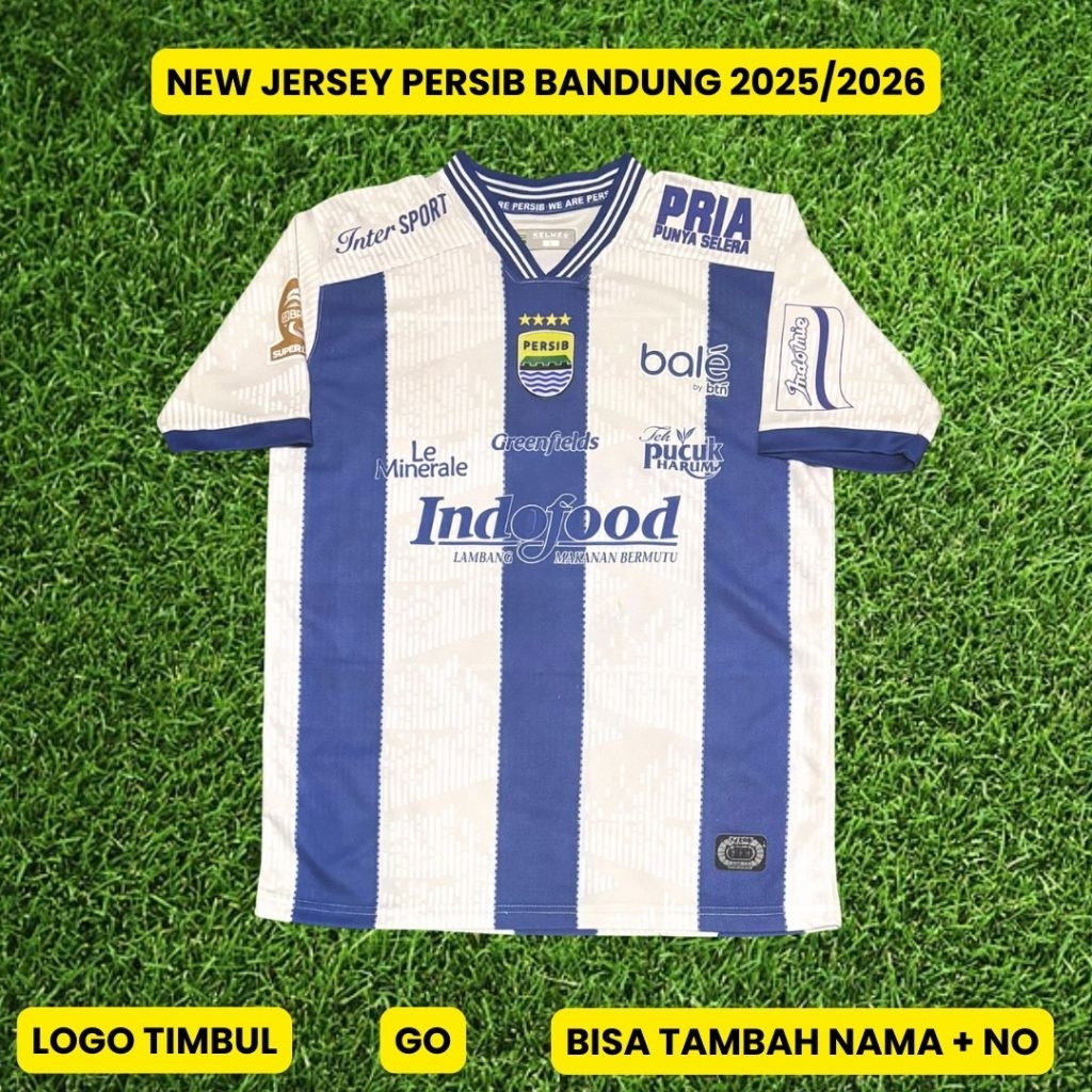 Jual Jersey Persib Bandung Away Tarbararu 2025 2026 / Jersey Persib ...