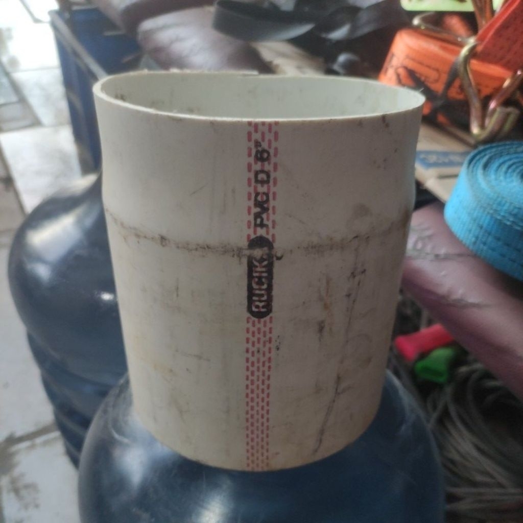 Jual POTONGAN PIPA PARALON PVC MERK RUCIKA/WAVIN AW & D (5"/6"/8" in ...
