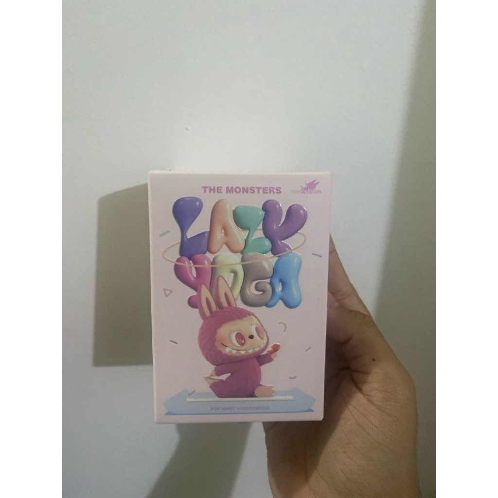 Jual POPMART Labubu The Monster Lazy Yoga Series Figures [SEALED ...