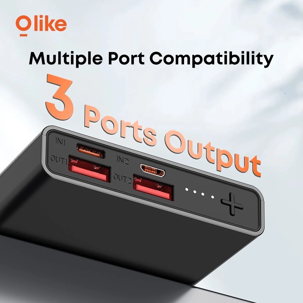 Jual Olike Powerbank P200 10000mAh Fast Charge 22.5W Type-C USB Output ...