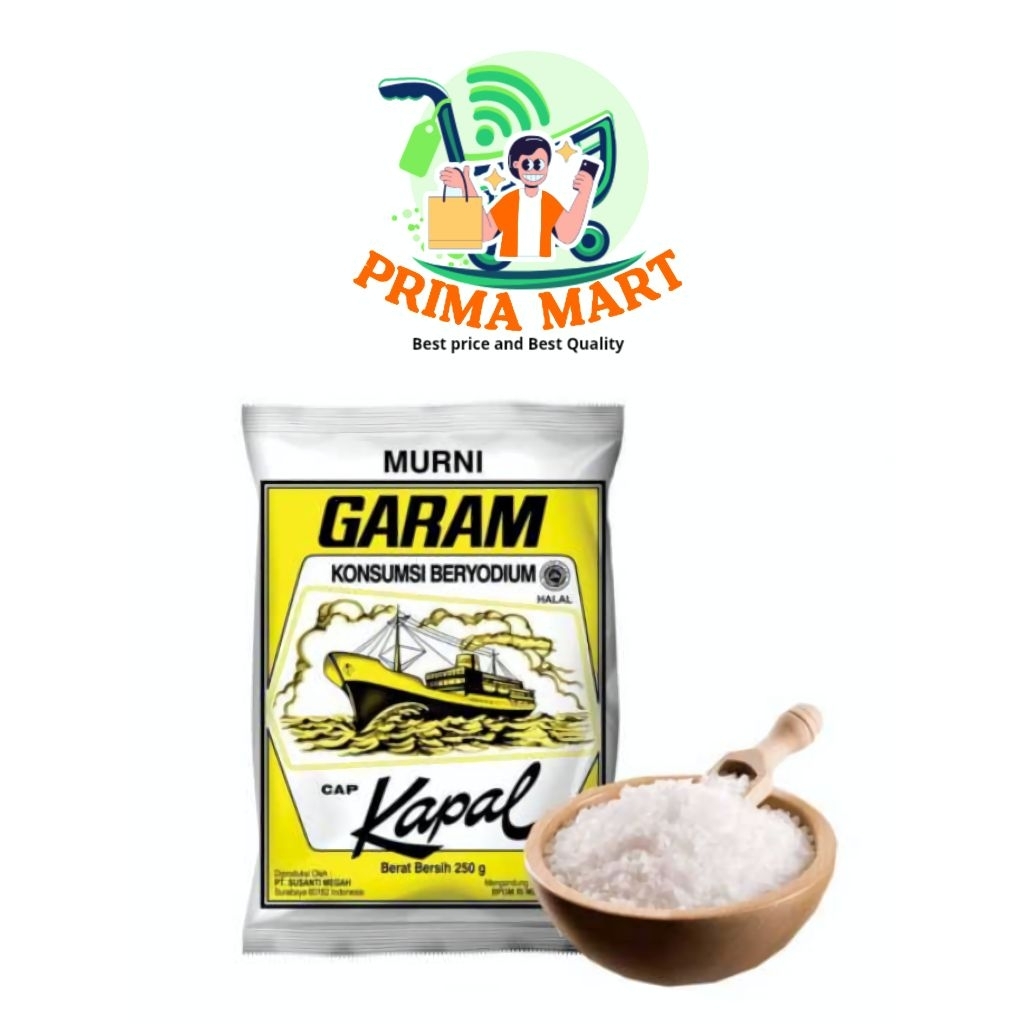 Jual Garam cap kapal 250gram | Shopee Indonesia