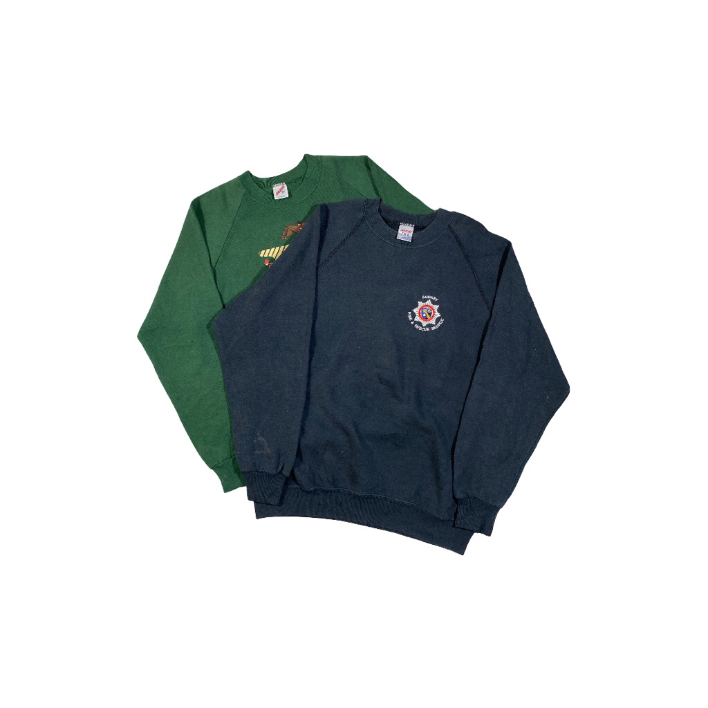 Jual VTG JERZEES SURREY FIRE & RESCUE SERVICE | Shopee Indonesia