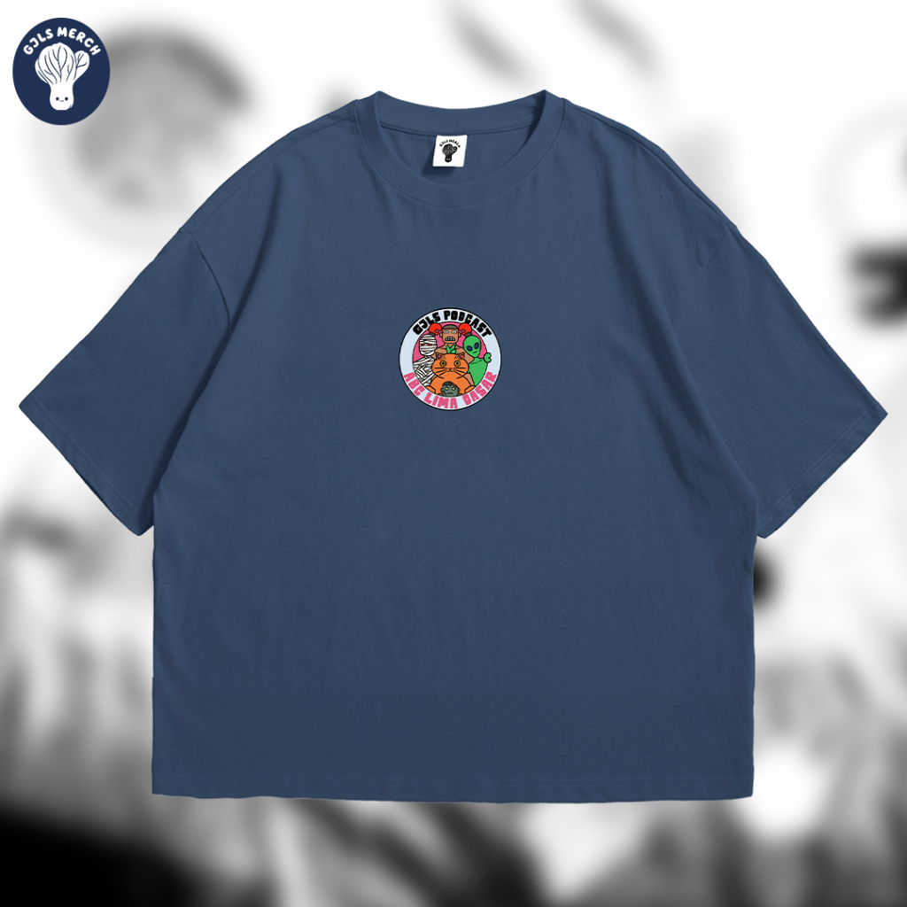 Jual GJLS Merch | Tshirt Oversize ABC 5 Dasar | Shopee Indonesia