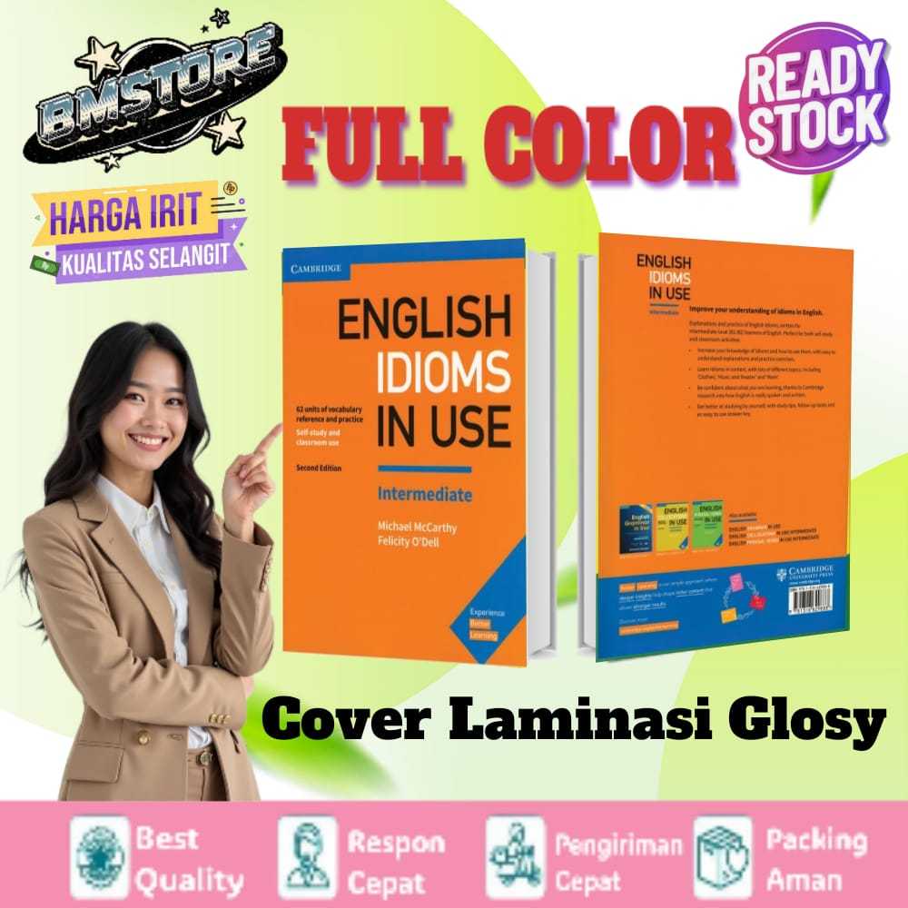 Jual English Idioms In Use Intermediate B1-B2 Level | Shopee Indonesia