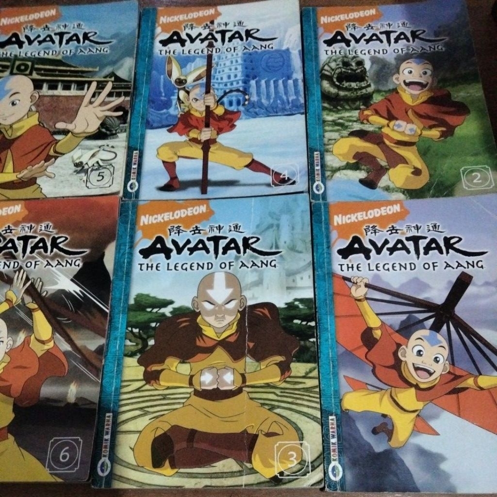 Jual komik avatar the legend of Aang original | Shopee Indonesia