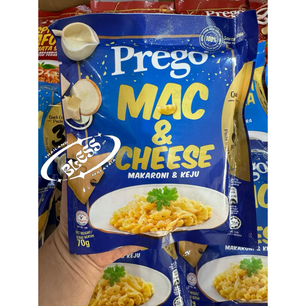 Jual PREGO MUSHROOM CARBONARA / MAC & CHEESE / SPICY SEAFOOD MALAYSIA ...