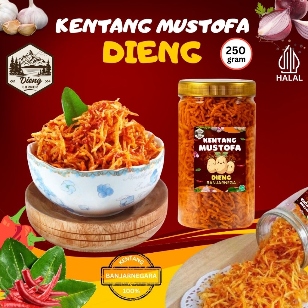 Jual Kentang Mustofa Terlaris | Asli Dieng | Toples 1000ml ...