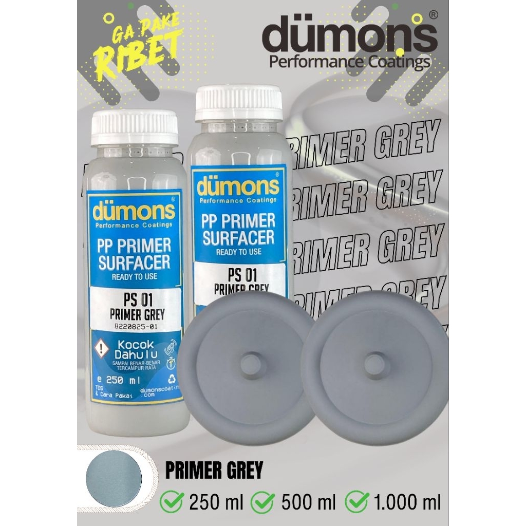 Jual PP PRIMER SURFACER Primer Grey | Shopee Indonesia
