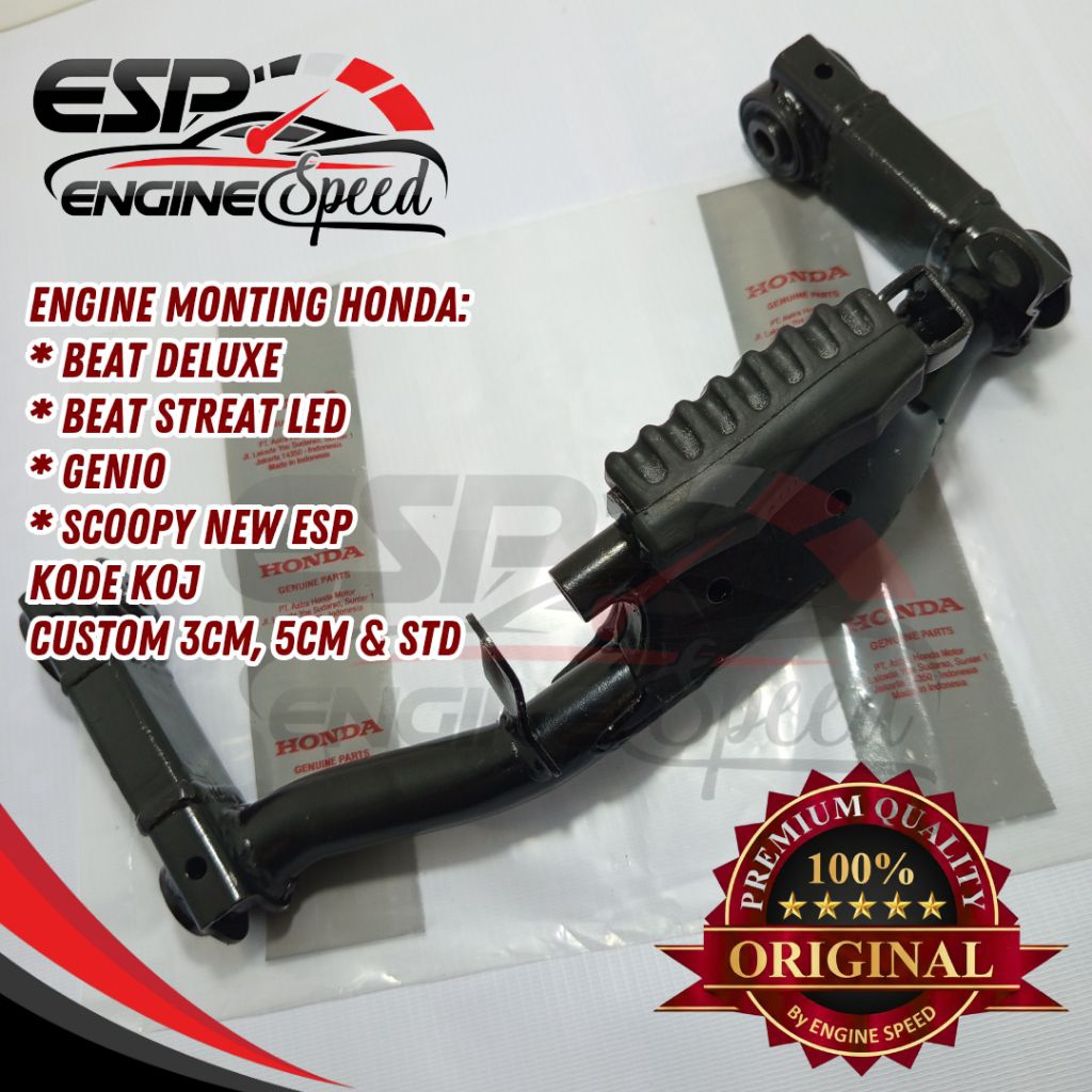 Jual engine Mounting monting link assy custom mundur 5cm 3cm Honda ...