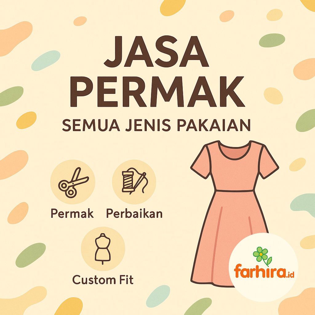 Jual Permak Baju & Pakaian, Dress, Gamis, Celana, Jaket, Dll. | Shopee ...