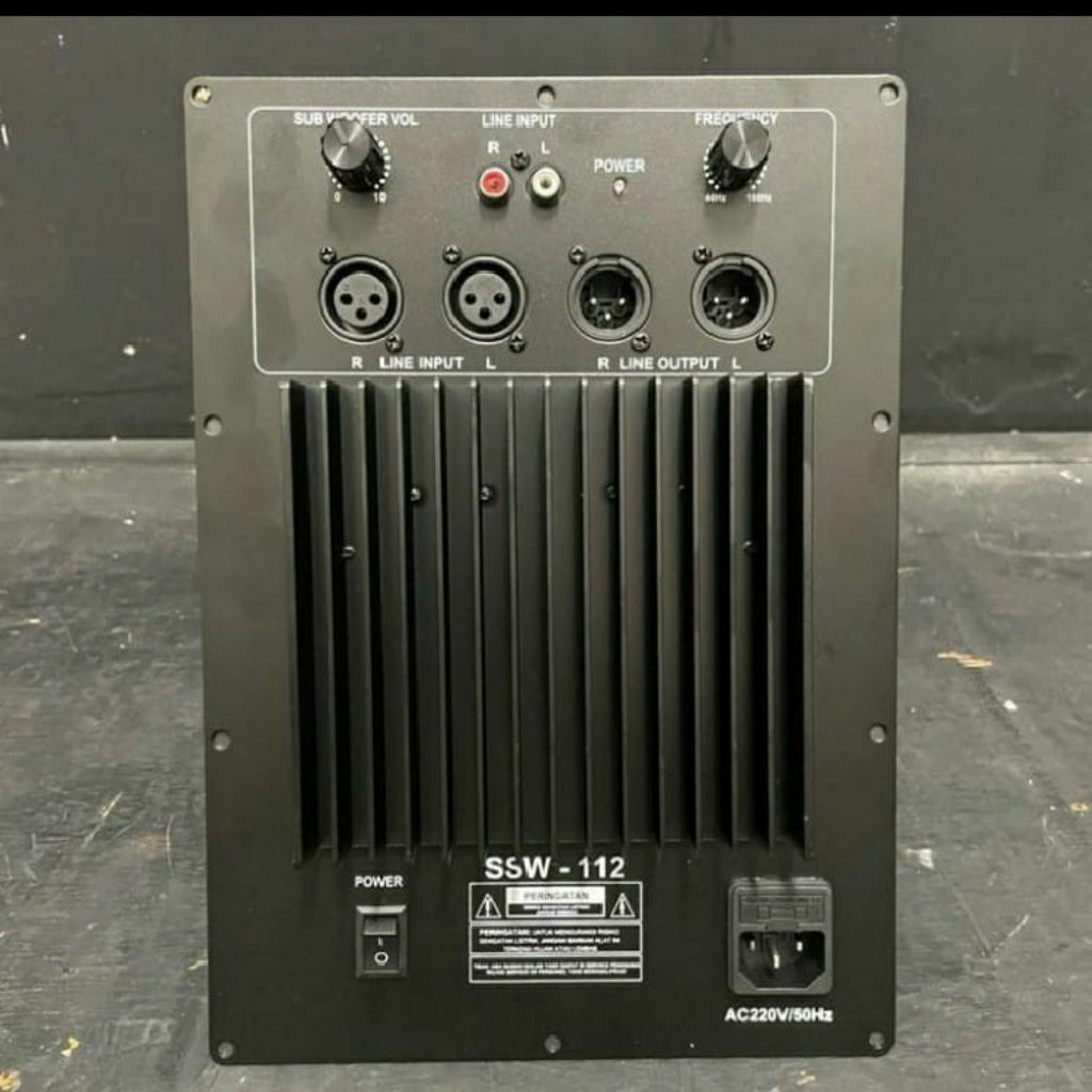 Jual Amplifier Modul subwoofer SSW-112 Original power kit aktif ...