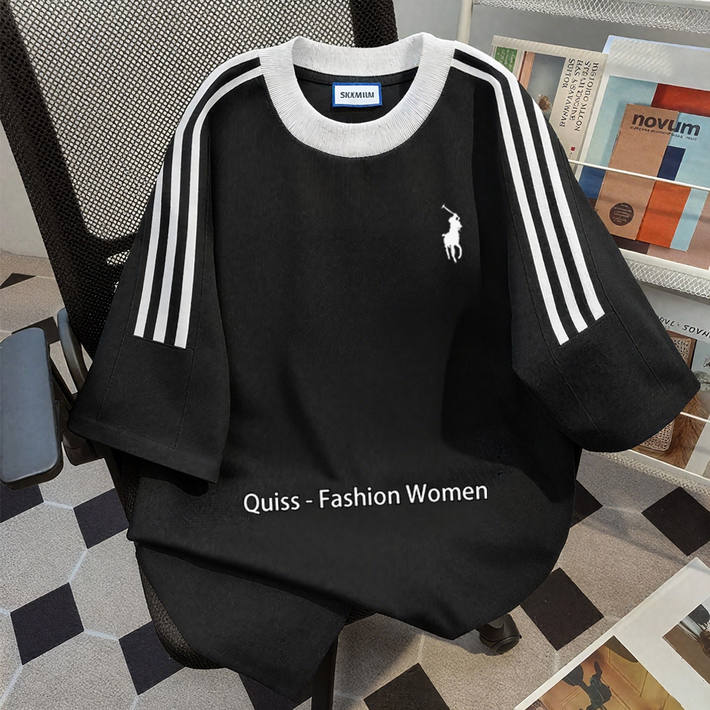 Jual Quiss SEZO Baju Wanita Putih Black Kaos Premium Lengan Pendek ...