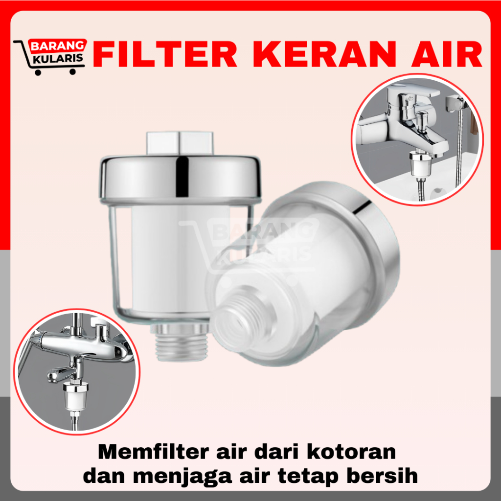 Jual Filter Keran Air Universal Water Purifier | Bahan PP 1/2 Inch ...
