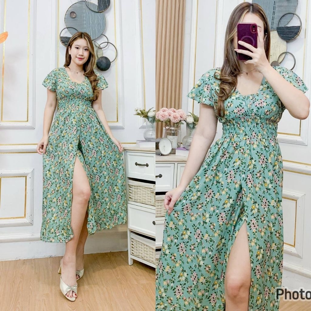 Jual Dress terbaru Starla Daster rayon putri Bali pantai | Shopee Indonesia