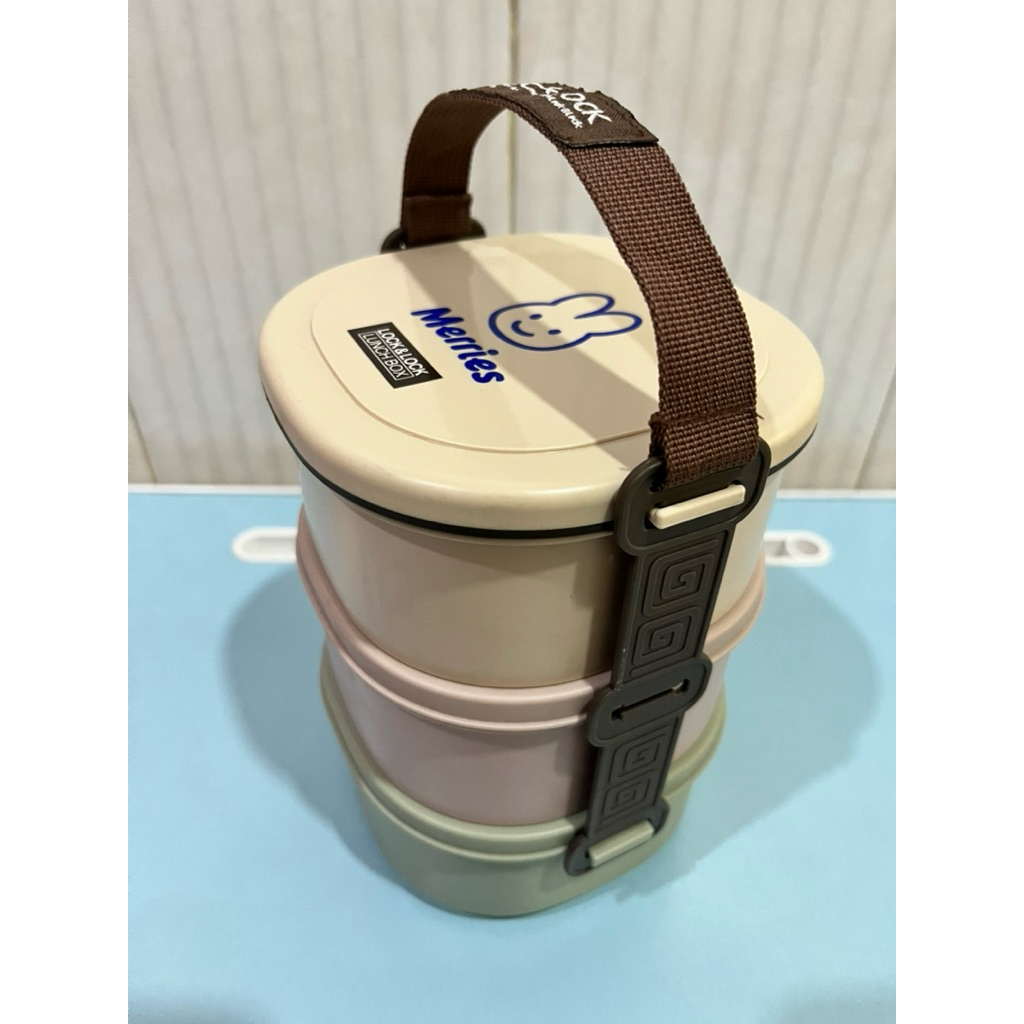 Jual Lunch box 3 susun lock&lock (NEW) | Shopee Indonesia