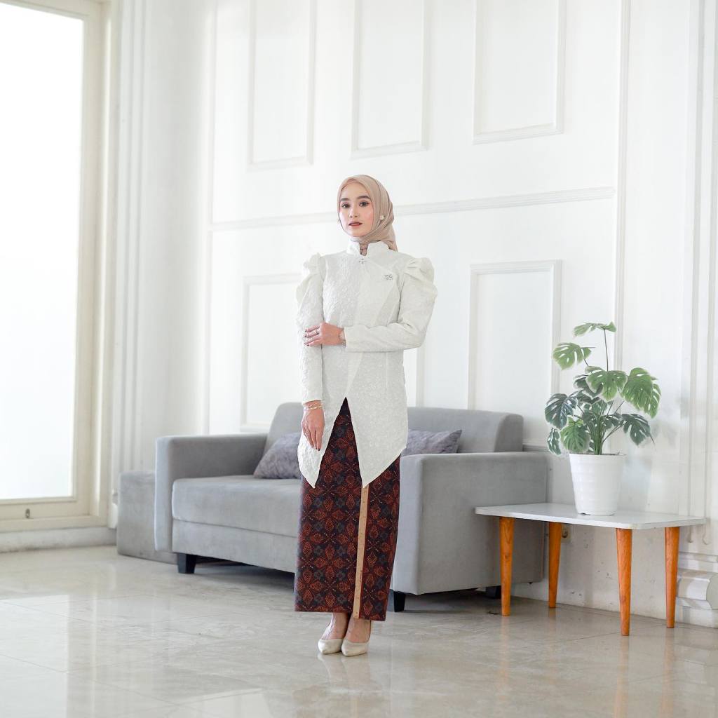 Jual Benang Raja Kebaya Janggan Jacquard Motif 2 | Shopee Indonesia