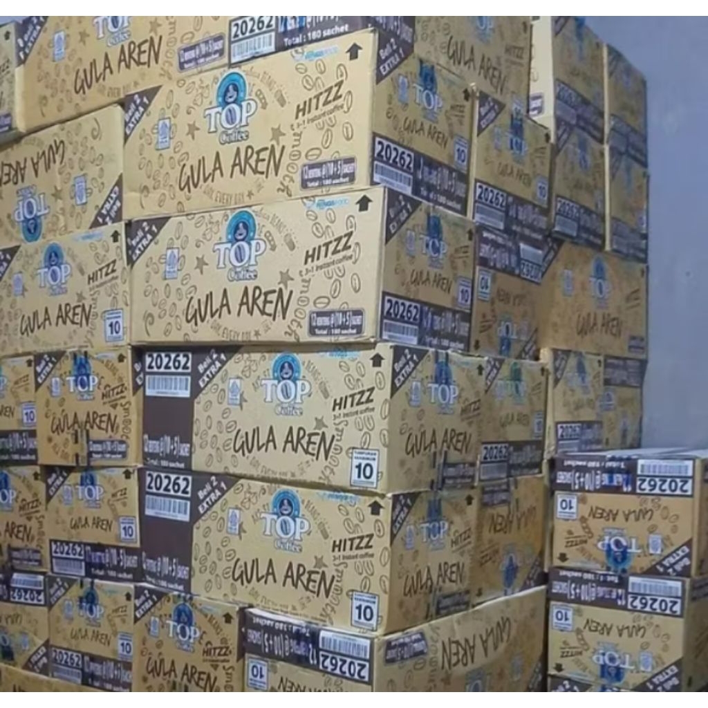 Jual top kopi gula aren 1 dus isi 180saset | Shopee Indonesia