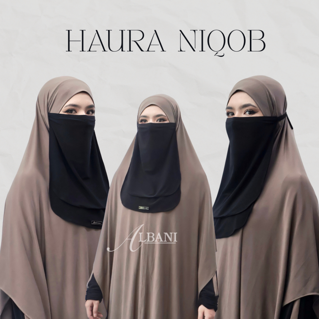 Jual Haura Niqab by Albani Collection | Shopee Indonesia