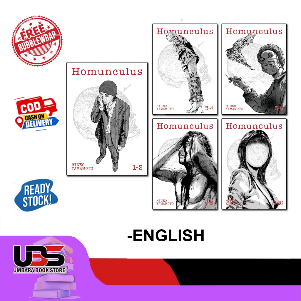 Jual Homunculus (Omnibus) (5 book series) (komik) Bahasa Inggris ...
