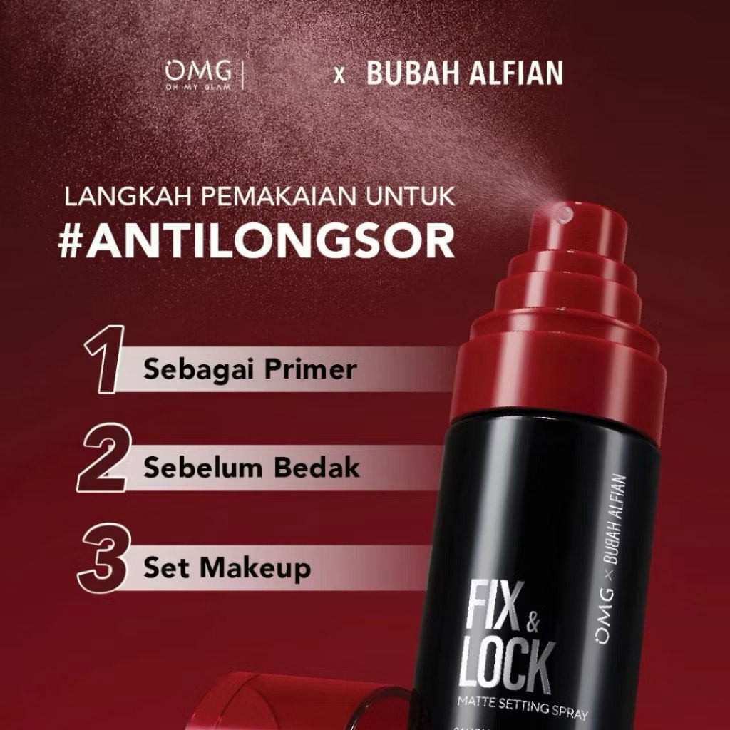 Jual Omg Setting Spray Fix & Lock 60ml | Shopee Indonesia