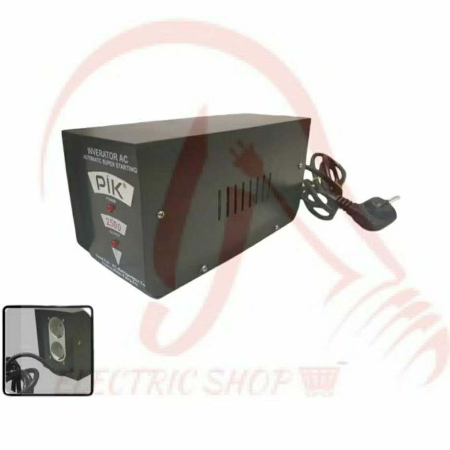 Jual PIK INVERATOR 2500W AUTOMATIC SOFT START SLOW START DOUBLE ...