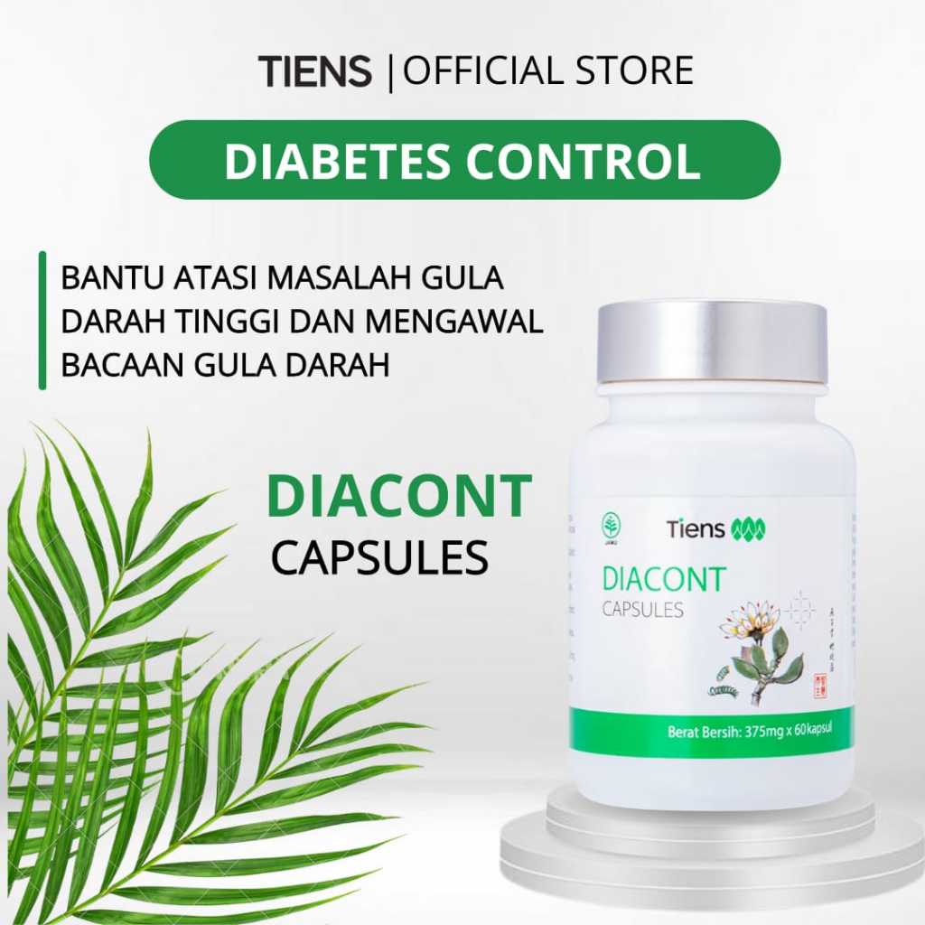 Jual DIACONT CAPSULE obat Turunkan Kadar Gula Darah & Diabetes Kualitas ...