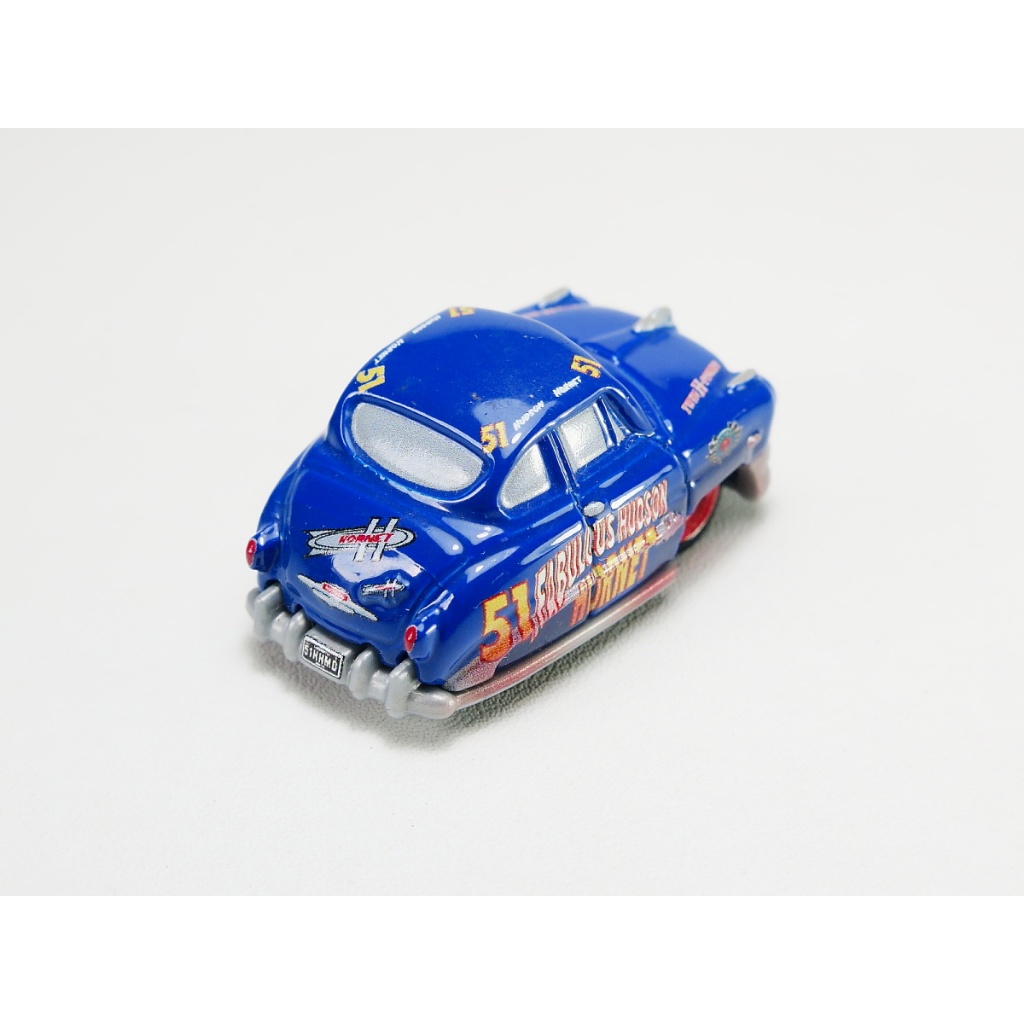Jual Cars Mini Racers loose Doc Hudson Hornet Fabulous - Biru | Shopee ...
