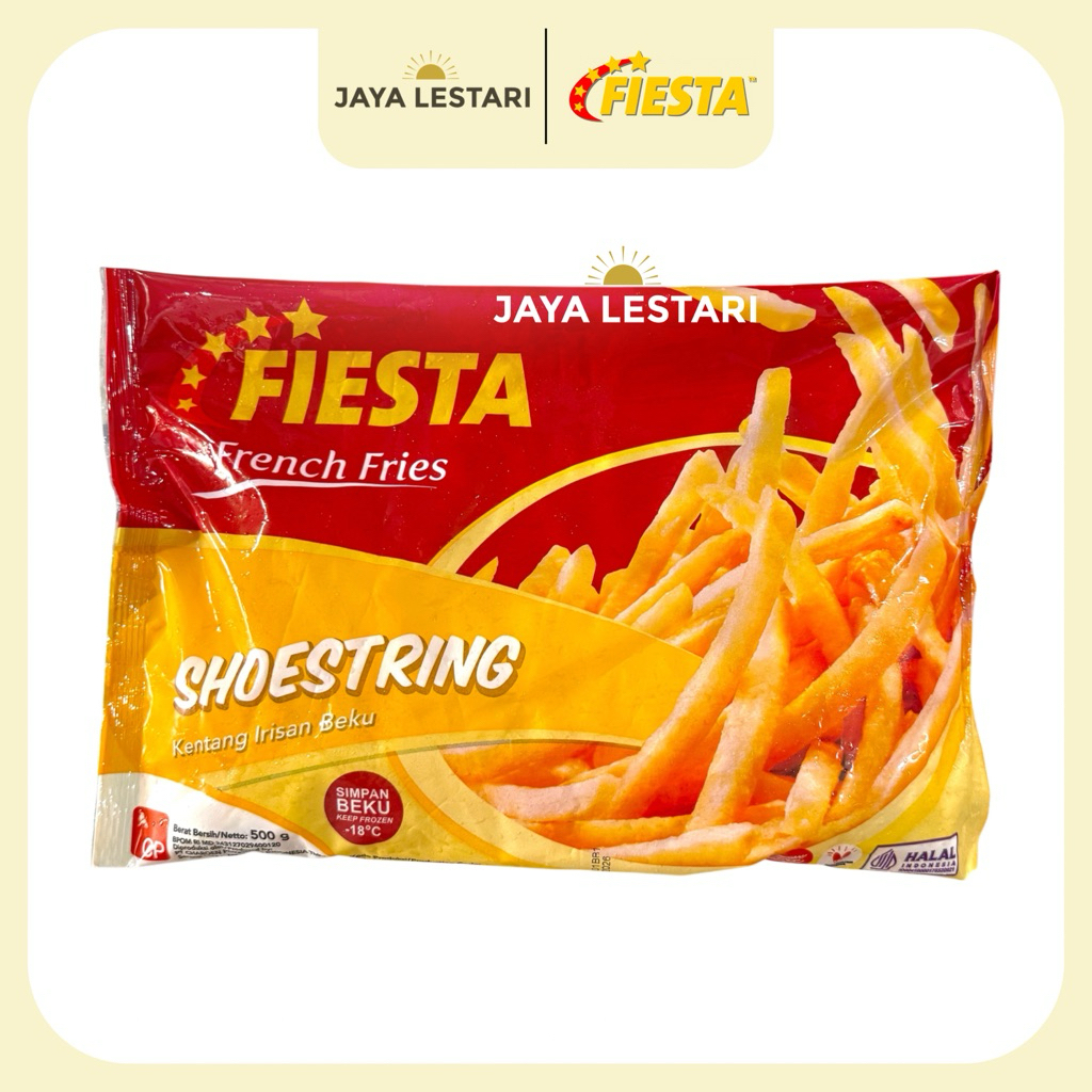 Jual Fiesta French Fries Shoestring (500g) (Frozen Food - Khusus Instan ...