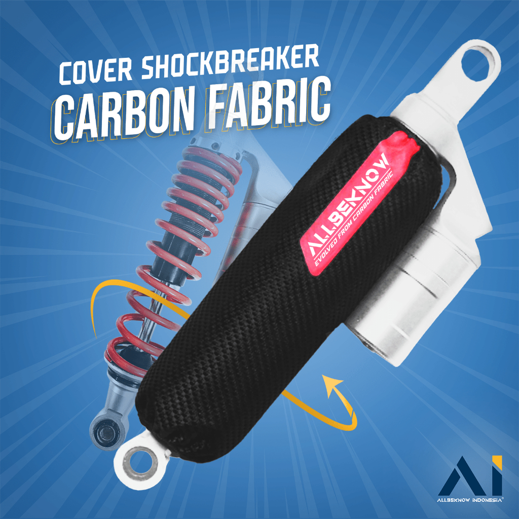 Jual SARUNG SHOCKBREAKER CARBON FABRIC - 1 PCS - Sarung Shockbreaker ...