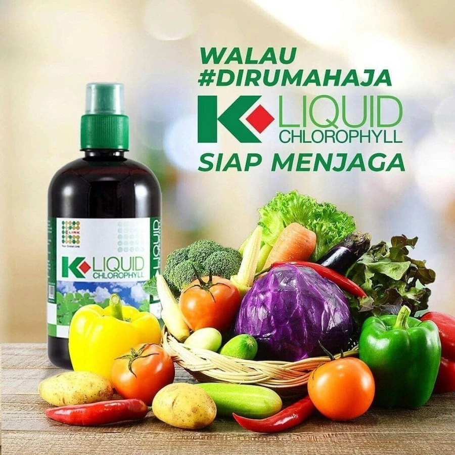 Jual K-LIQUID CHLOROPHYLL 500 ml KLOROFIL K-LINK Asli Original Minuman ...