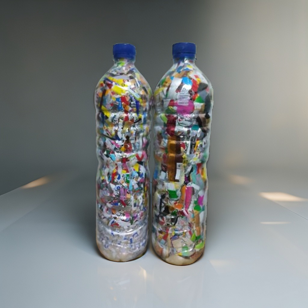 Jual Ecobrick Botol Aqua 1500ml berat 600gram Ramah Lingkungan ...