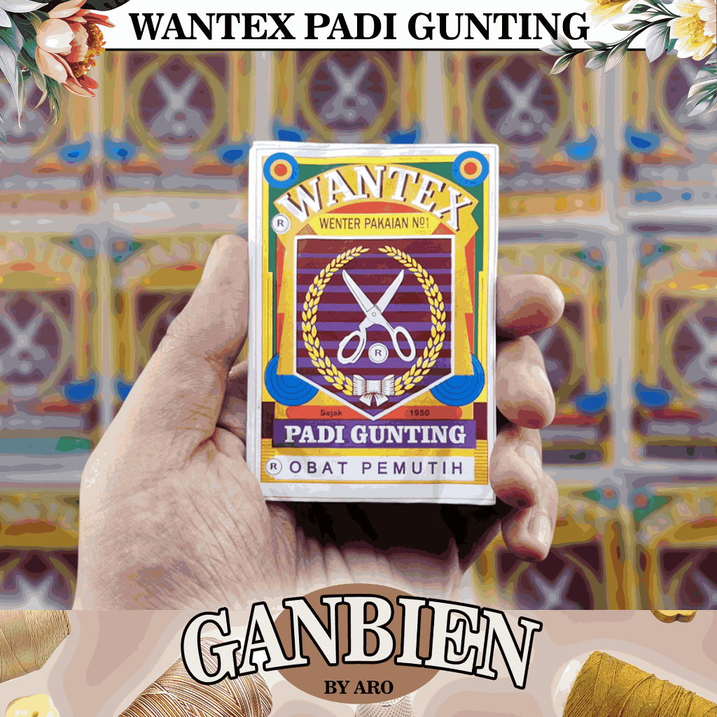 Jual Wantex Padi Gunting Wenter Pewarna Kain Pewarna Pakaian Baju Jeans ...