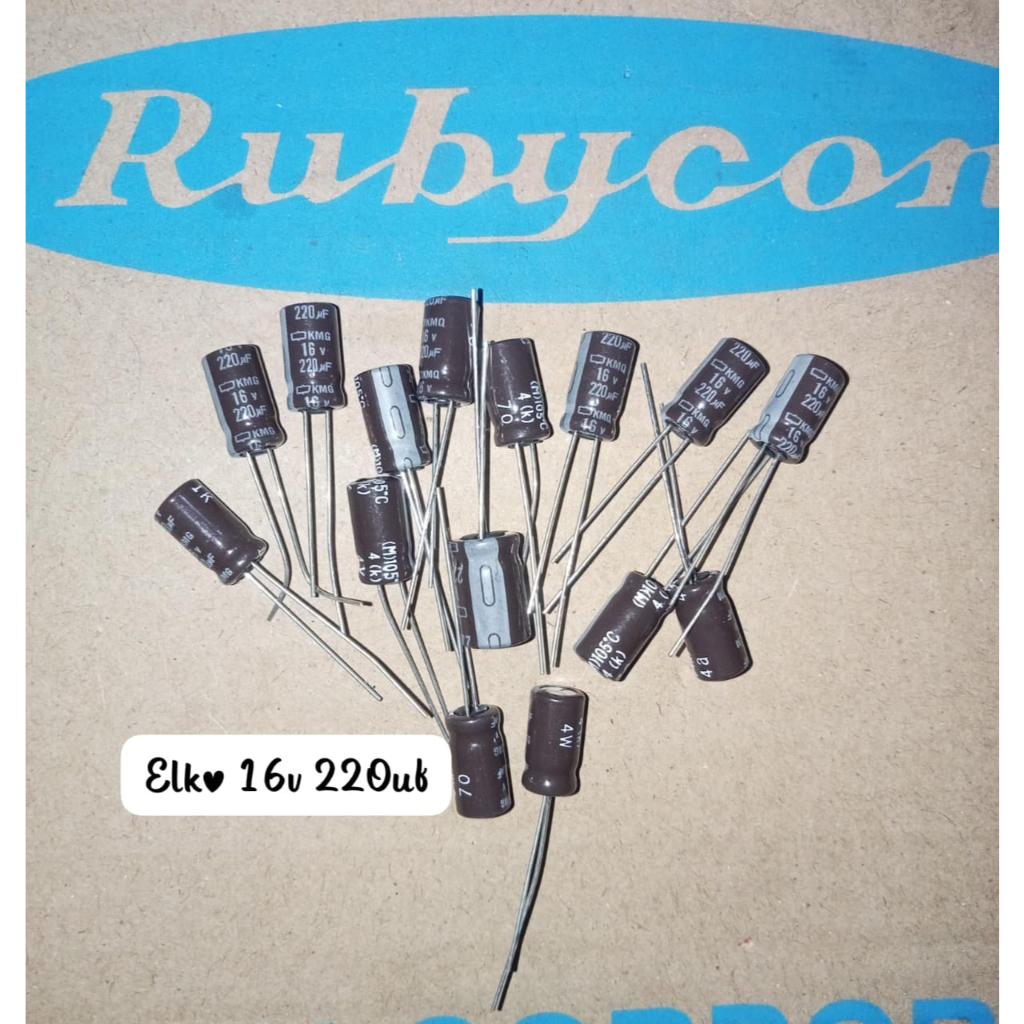 Jual Elco 16v 220uf Elko 220uf 16v Aur Original | Shopee Indonesia