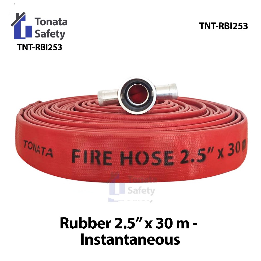 Jual Tonata Fire Hose Rubber Instantaneous Selang Pemadam 2.5 Inch x ...