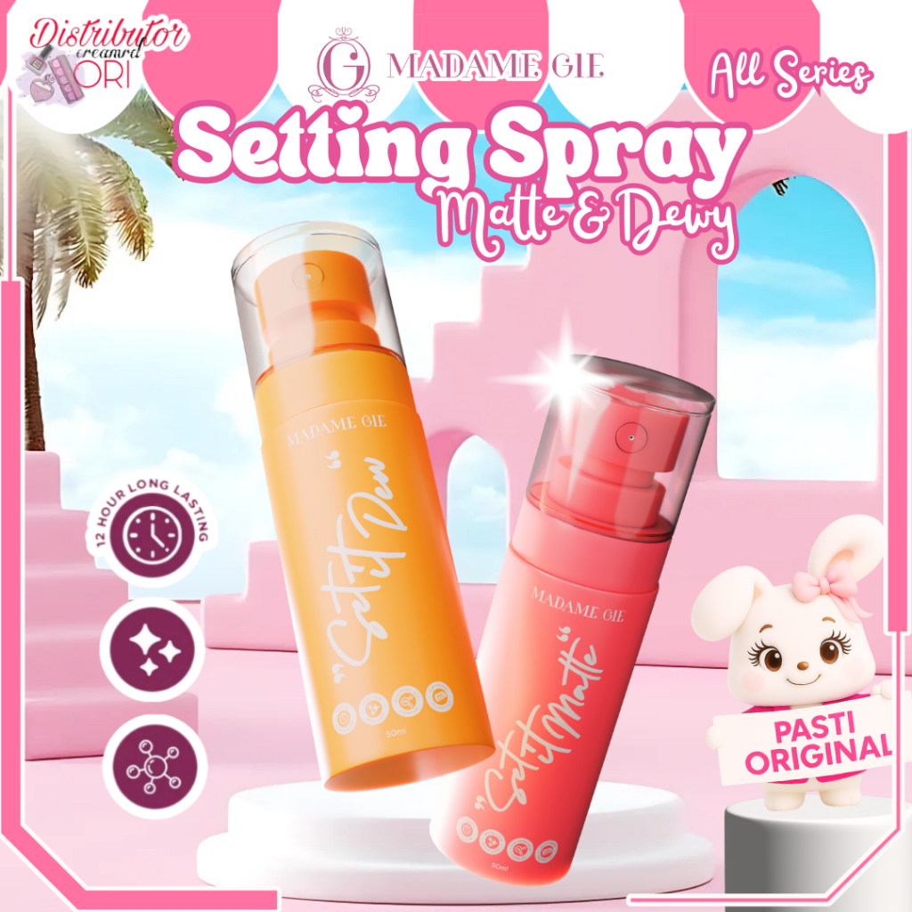 Jual Madame Gie Madame Misty - MakeUp Face Mist Setting Spray | BPOM ...