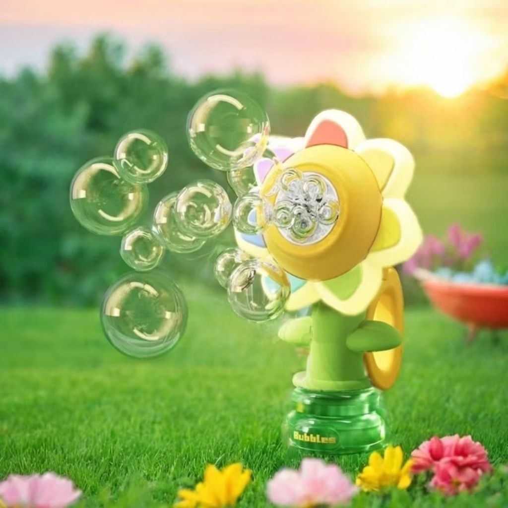 Jual MAINAN ANAK TEN HOLE TEMBAKAN GELEMBUNG BUNGA MATAHARI TUJUH WARNA ...