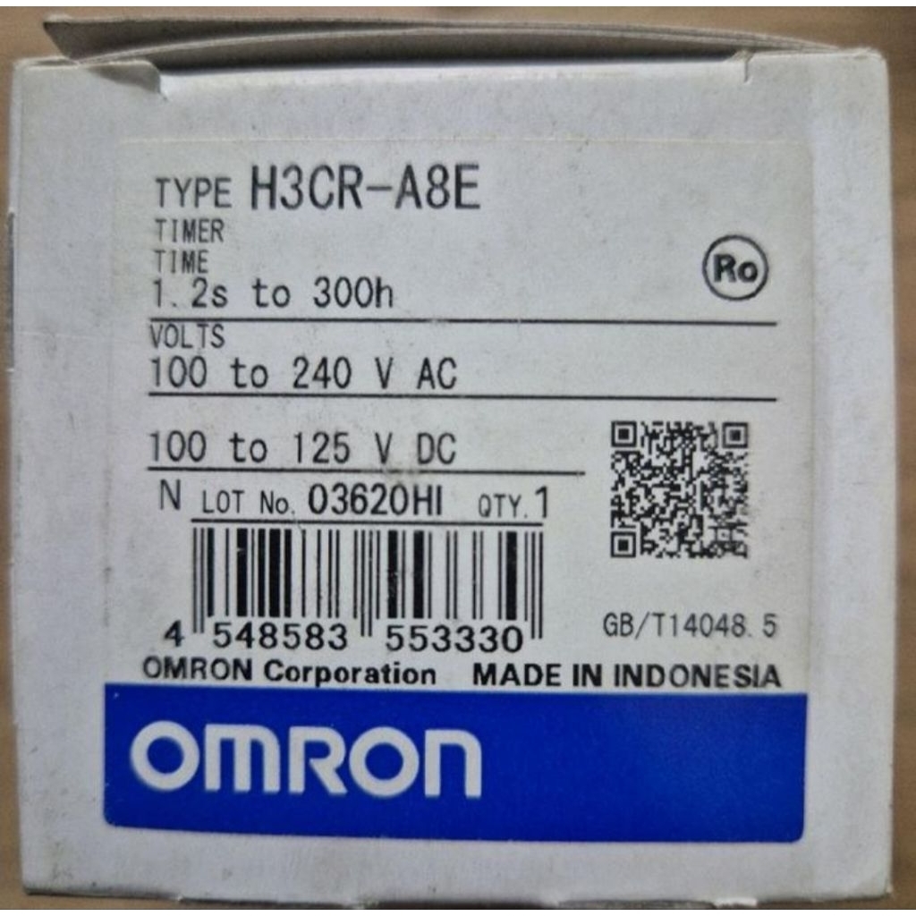 Jual TIMER OMRON H3CR-A8E 220V ORIGINAL | Shopee Indonesia