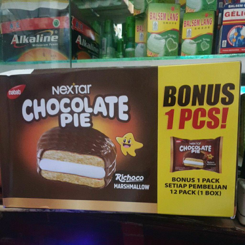 Jual Nabati Nextar Chocolate PIE BOX 12Pcs | Shopee Indonesia
