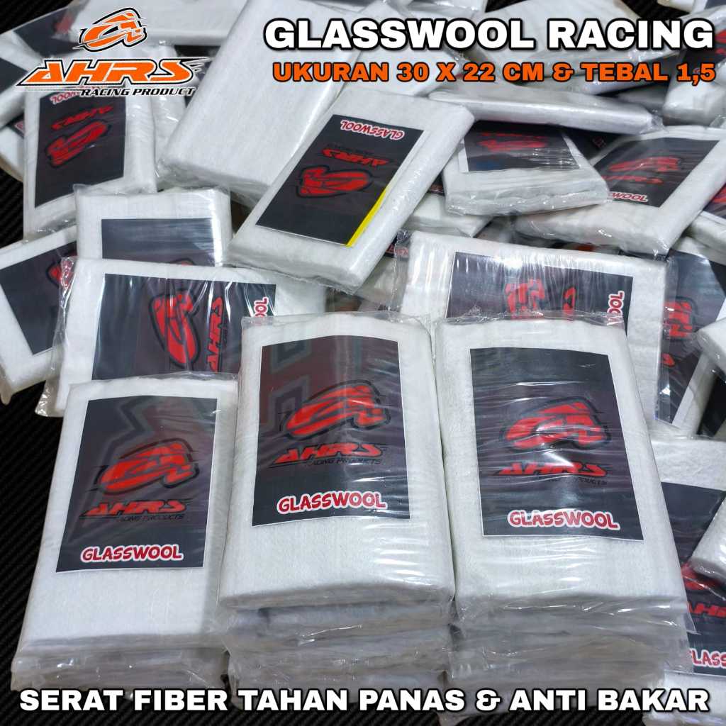 Jual Glasswool Knalpot Racing Putih Kemasan 22X30 Bahan Serat Fiber ...