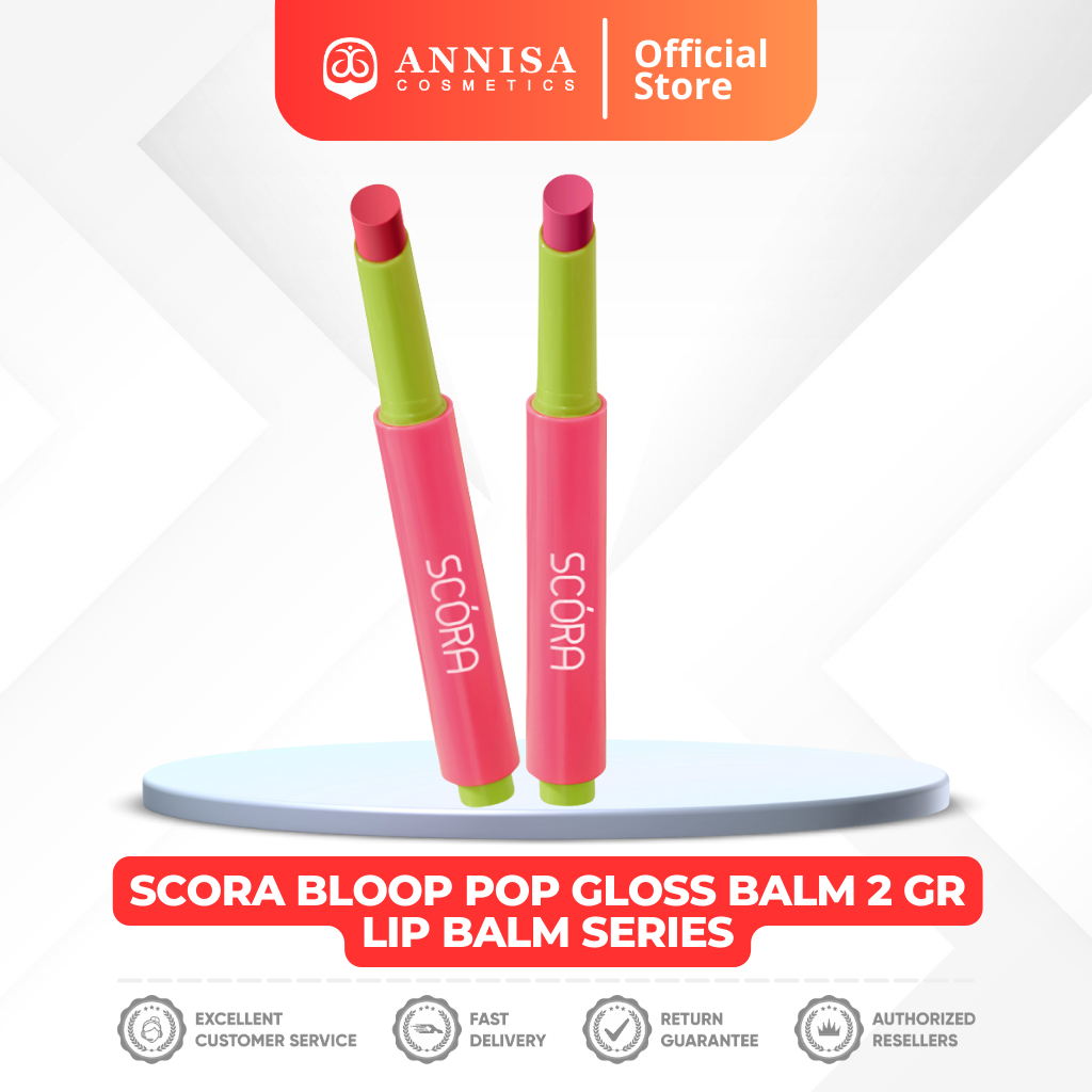 Jual [NEW LAUNCH] SCORA Bloop Pop Gloss Balm 2 gr | Shopee Indonesia