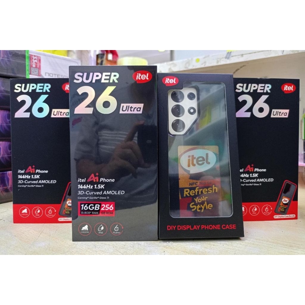 Jual ITEL S26 ULTRA 8/256 8/128 GB RAM 8GB ROM 256GB 128GB GARANSI ...