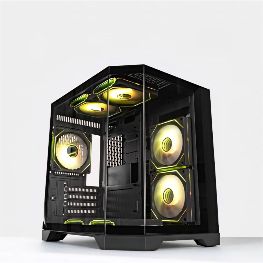 Jual Casing VenomRX TITAN 3D MINI M-ATX Panoramic | Shopee Indonesia