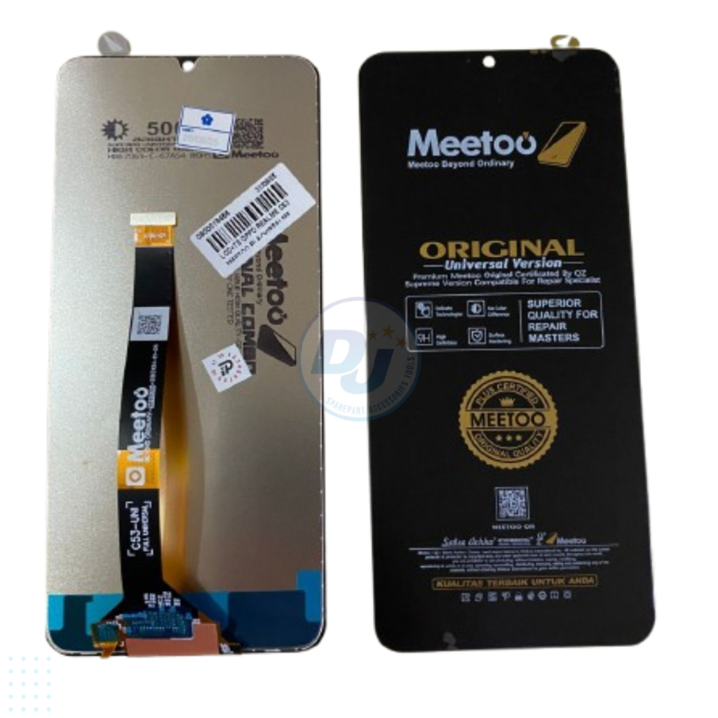 Jual LCD+TS OPPO REALME C53 MEETOO BLACK/REALME C51/NARZO N53/REDMI ...