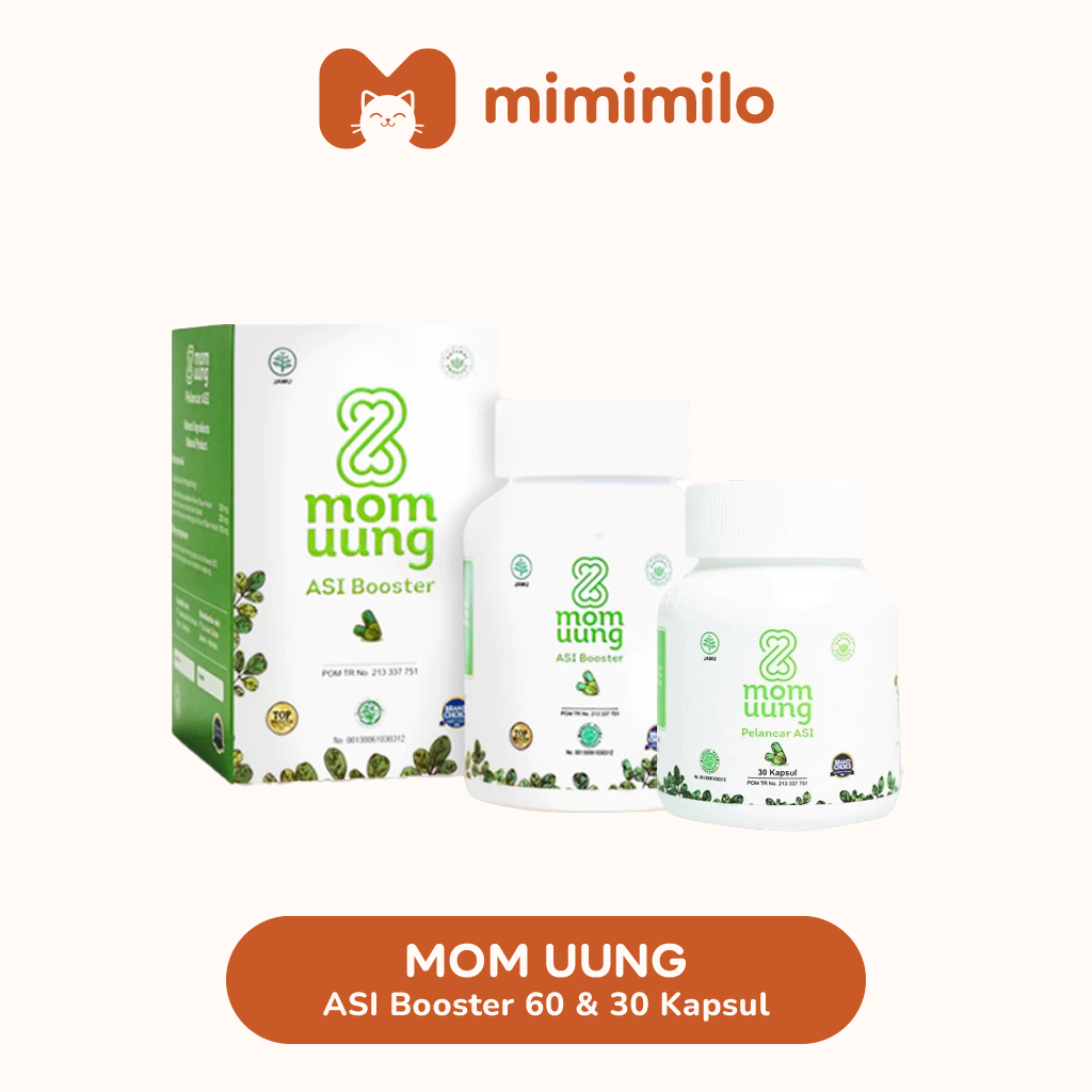 Jual Mom Uung ASI Booster 30 & 60 Kapsul Fenugreek Free / Pelancar ASI ...