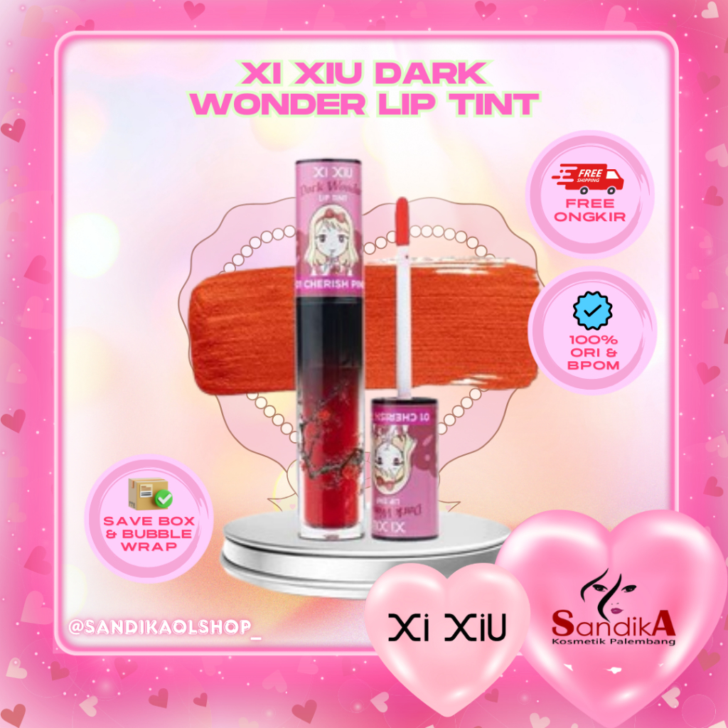 Jual XI XIU Dark Wonder Lip Tint | Xixiu Liptint Lip Stain | Lip Gloss ...