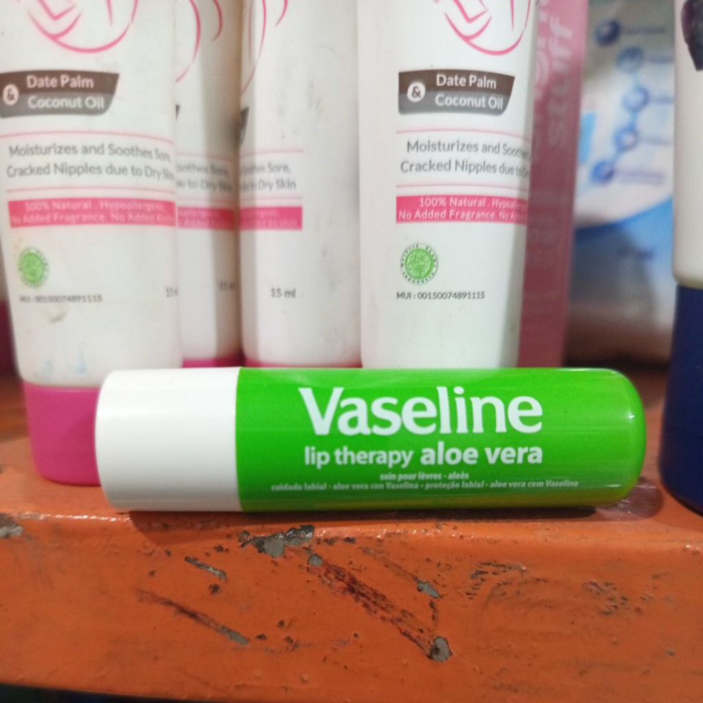 Jual Vaseline lip therapy aloe vera 4,8(non box) | Shopee Indonesia
