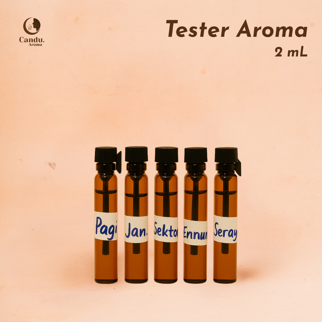 Jual Tester Candu Aroma Sample 2ml Pengharum Ruangan Reed Diffuser dan ...